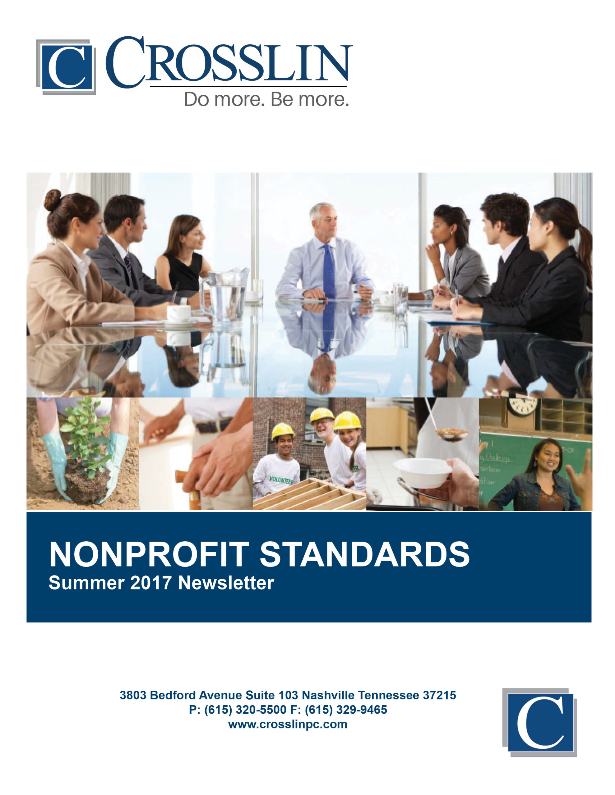Crosslin Releases Summer Nonprofit Newsletter - Crosslin