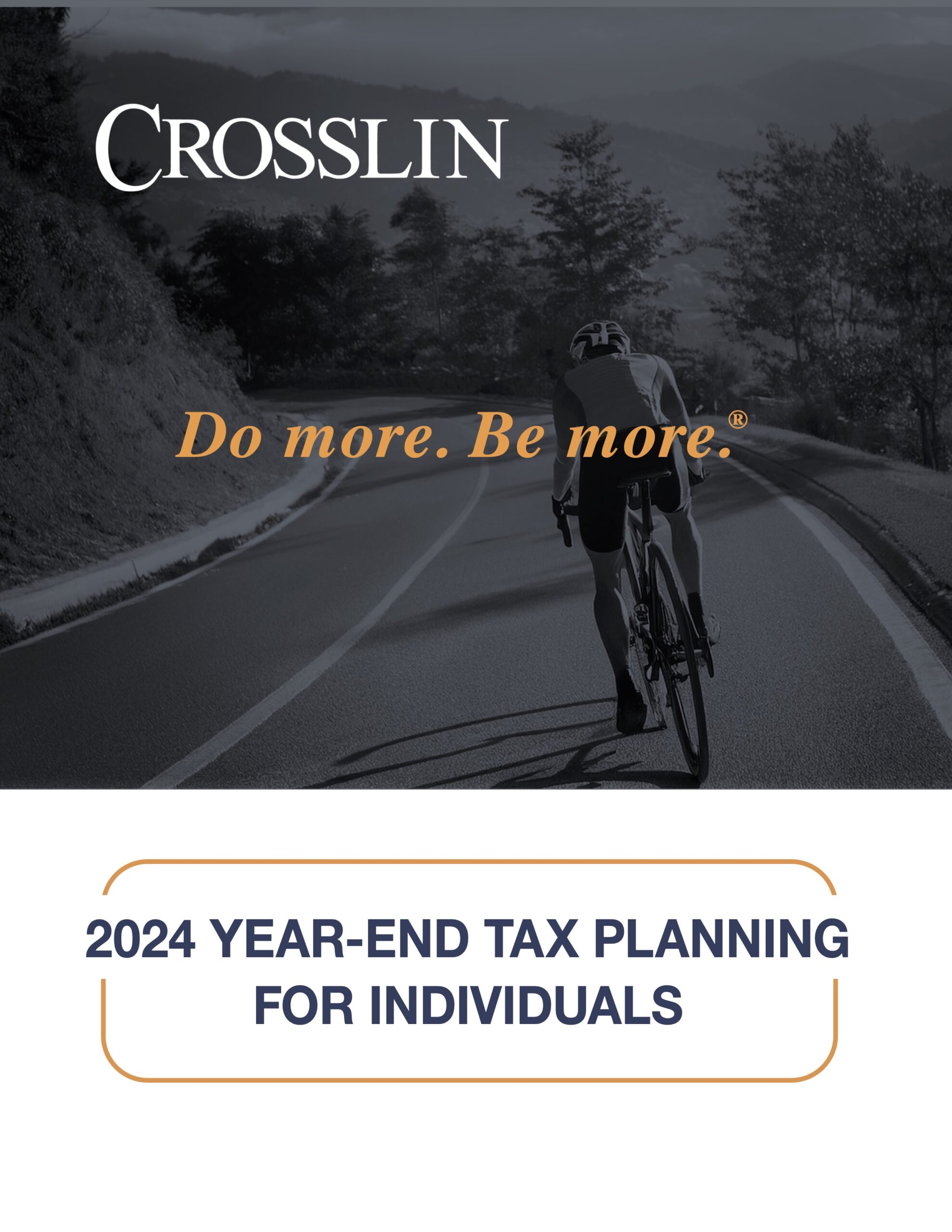 Year-End Tax Planning for Individuals - Crosslin